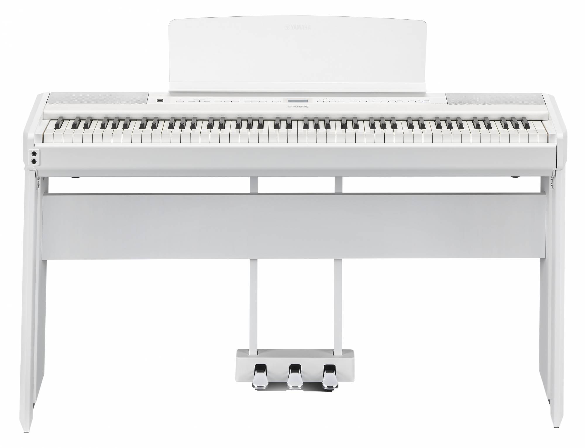 Yamaha P-515 88-Keys Digital Piano White with Keyboard Bench (P515 / P 515)