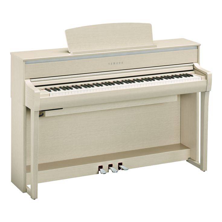 Yamaha Clavinova CLP-775 Digital Piano With Piano Bench - White Ash ...