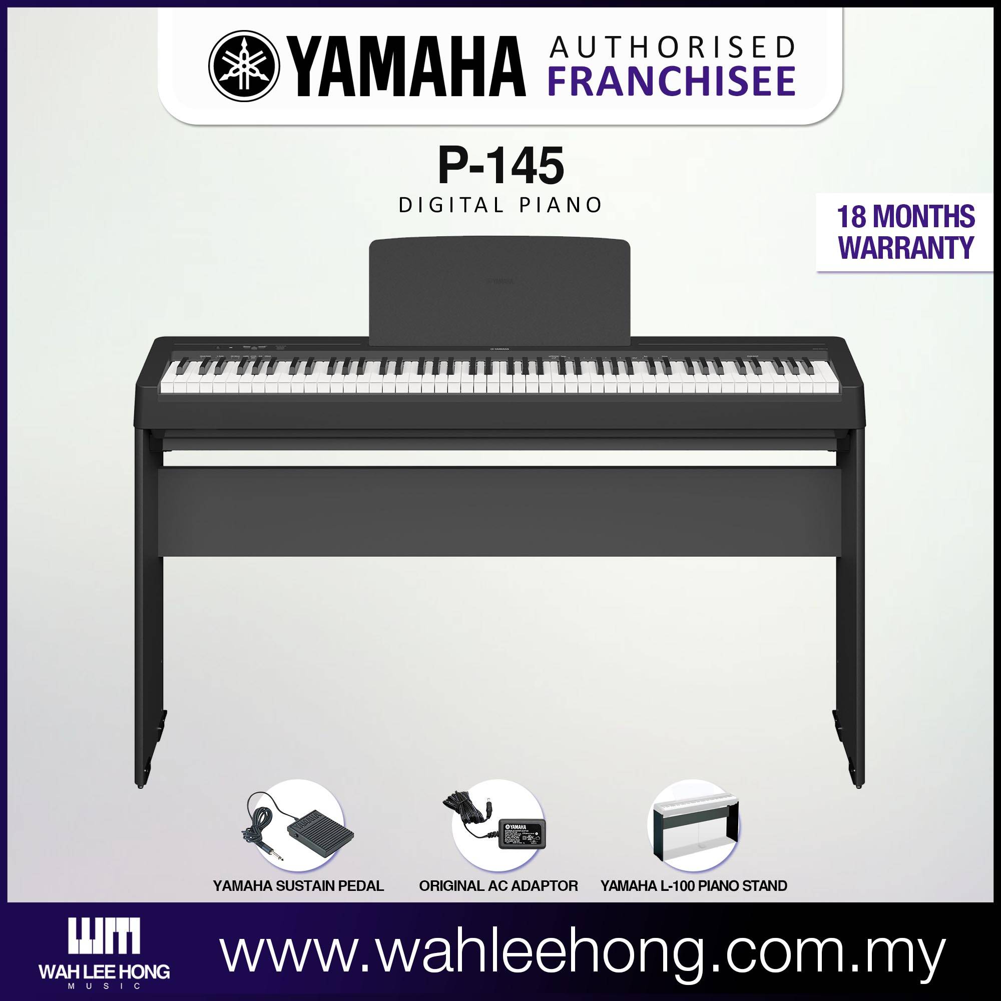 Yamaha P-145 88-Keys Digital Piano (P145 / P 145)