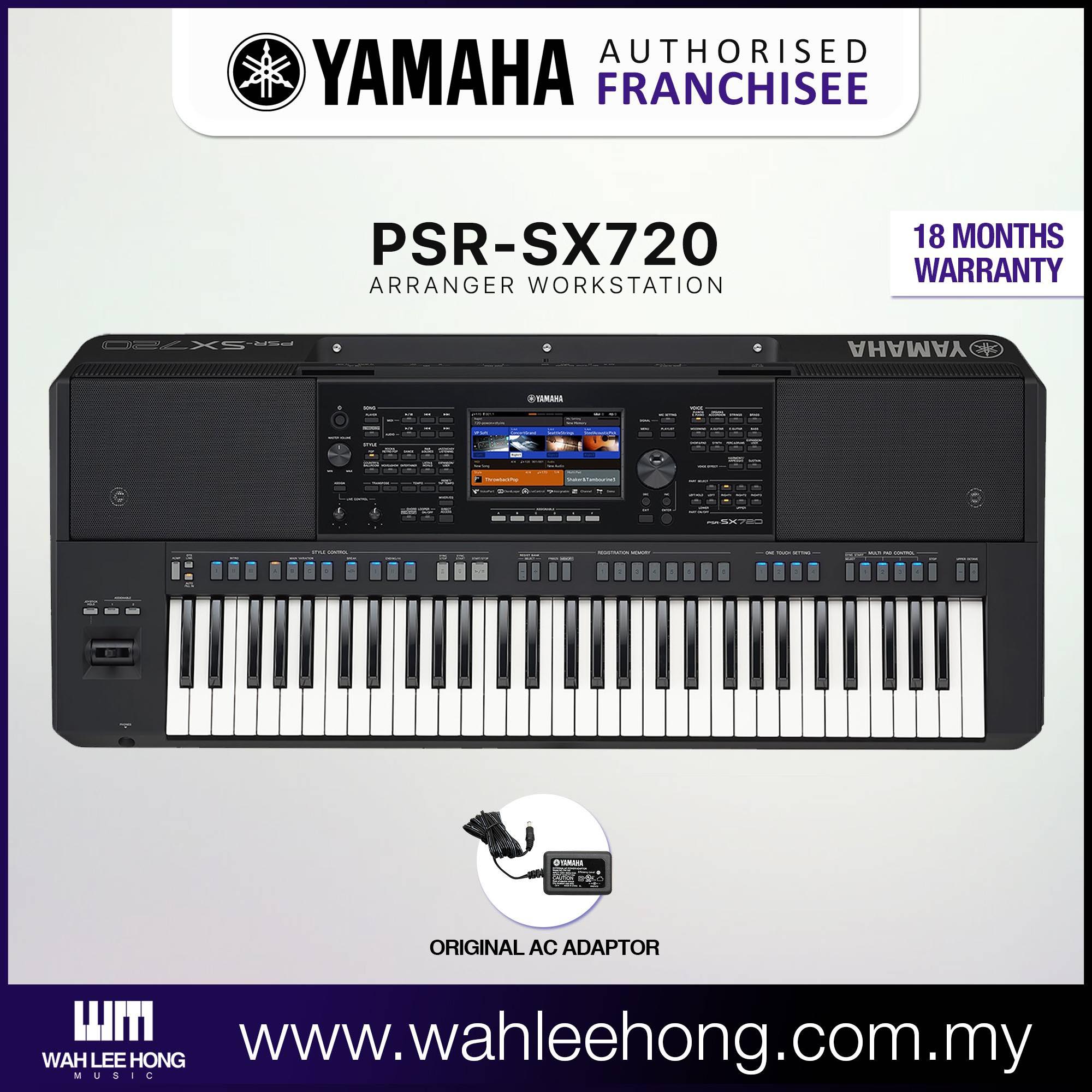 Yamaha PSR-SX720 61-key Arranger Workstation