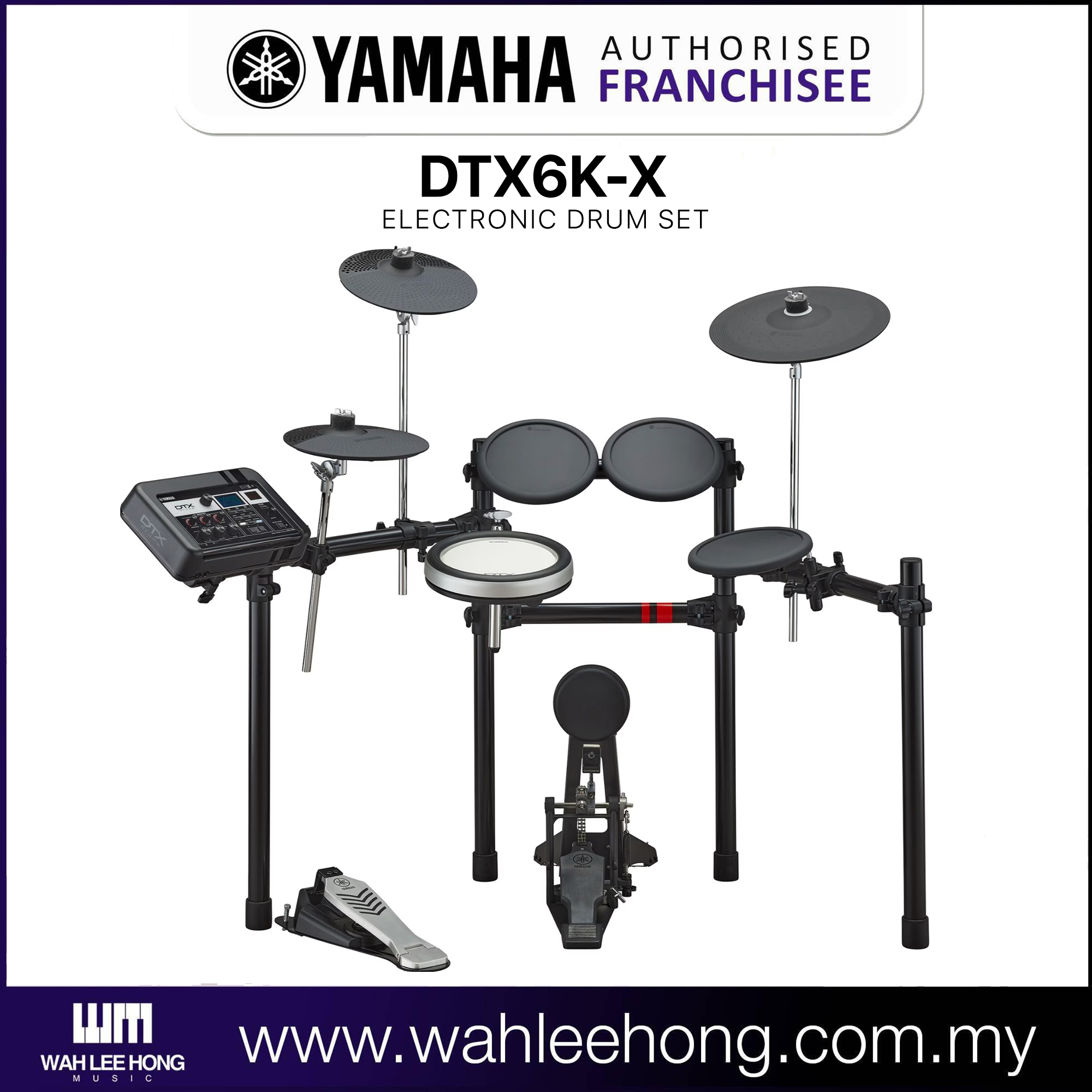 Yamaha DTX6K-X Electronic Drum Set (DTX6KX / DTX6K X)